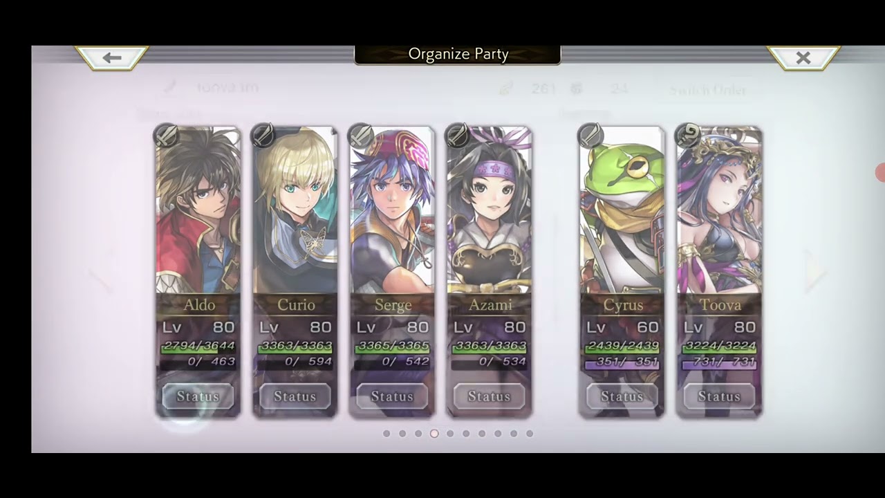 Another Eden: toova true manifest fight with free characters featuring ...