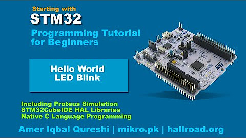 Beginning with STM32 Microcontroller programming - YouTube