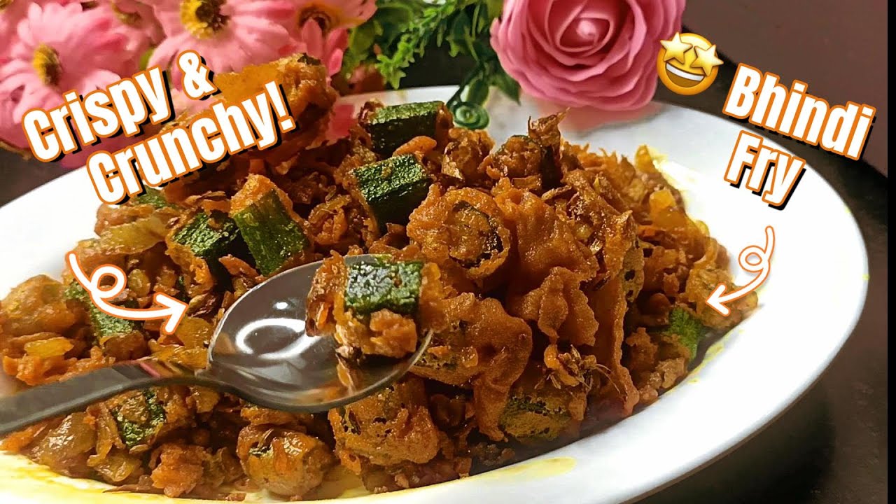 Master Crispy Kurkuri Bhindi Fry | No More Sticky Bhindi! 😍 - YouTube