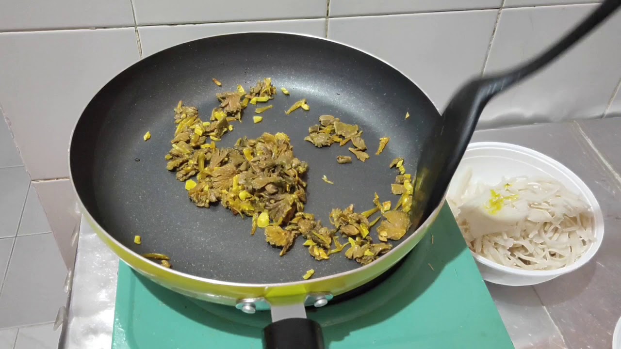 Simple Cooking: Rebung Campur Kodop - YouTube