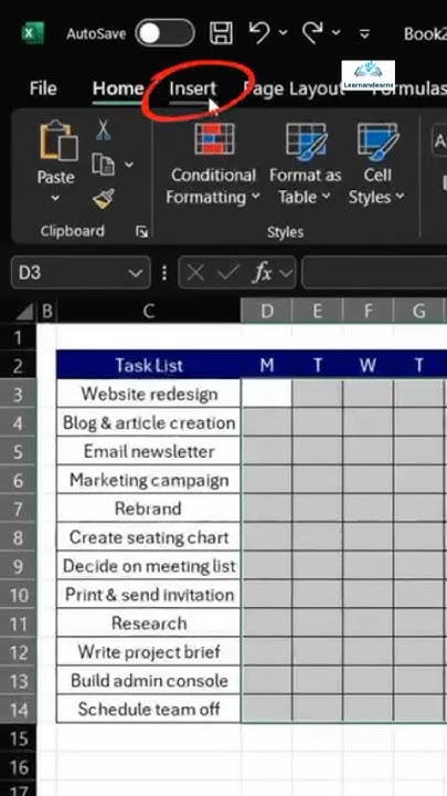 Create Checkbox Tracker in excel - YouTube