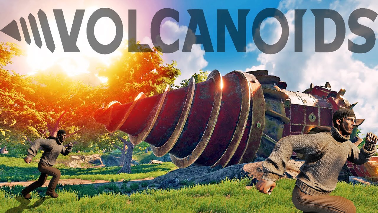 Building Giant Drill Ships To Survive Underground In A Volcanic World ...