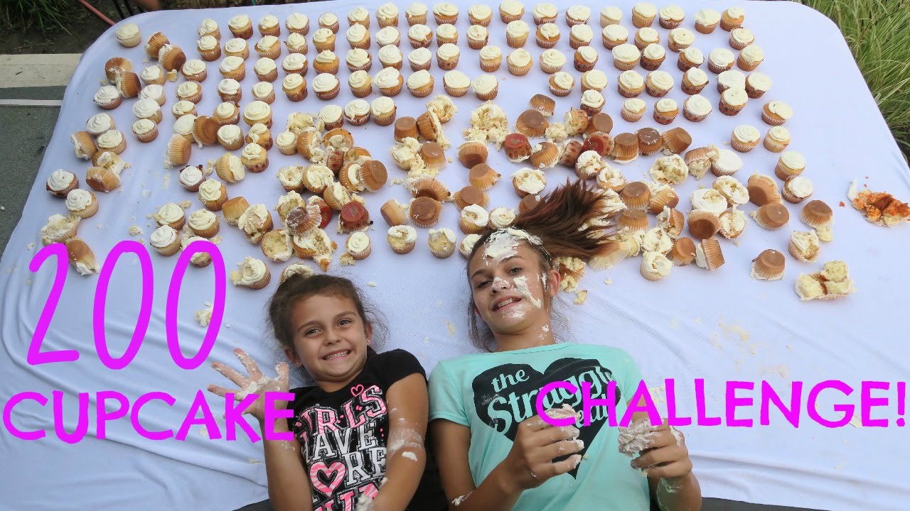 200 CUPCAKE CHALLENGE KIDS ADDITION! - YouTube