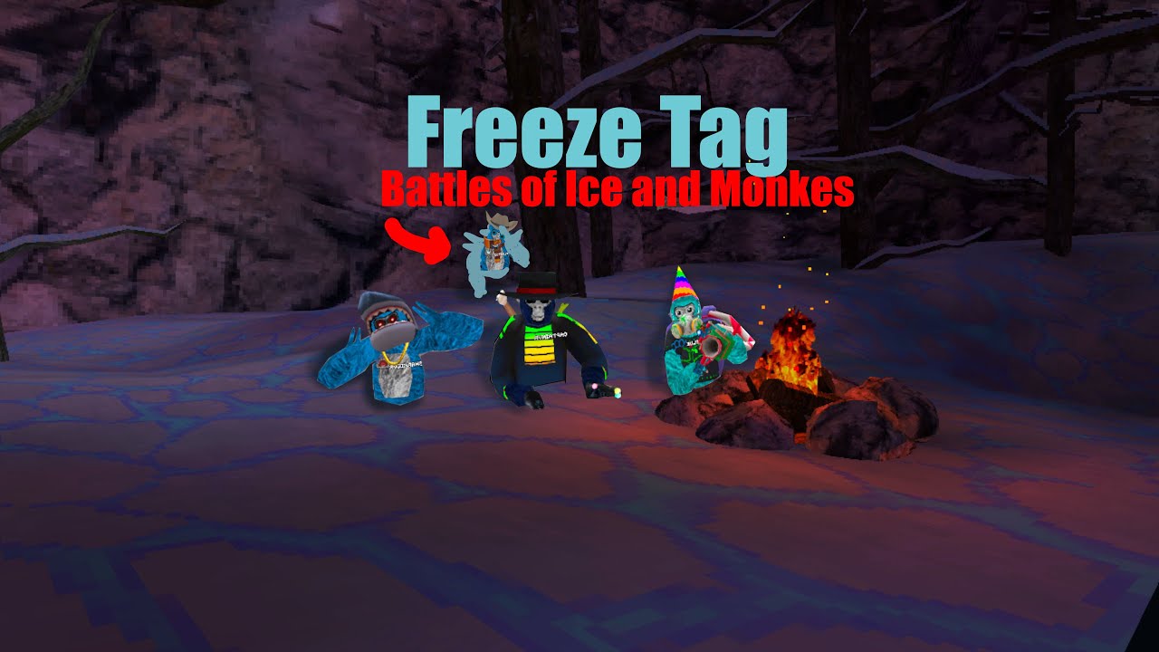 Playing Freeze tag in Forest in Gorilla Tag - YouTube