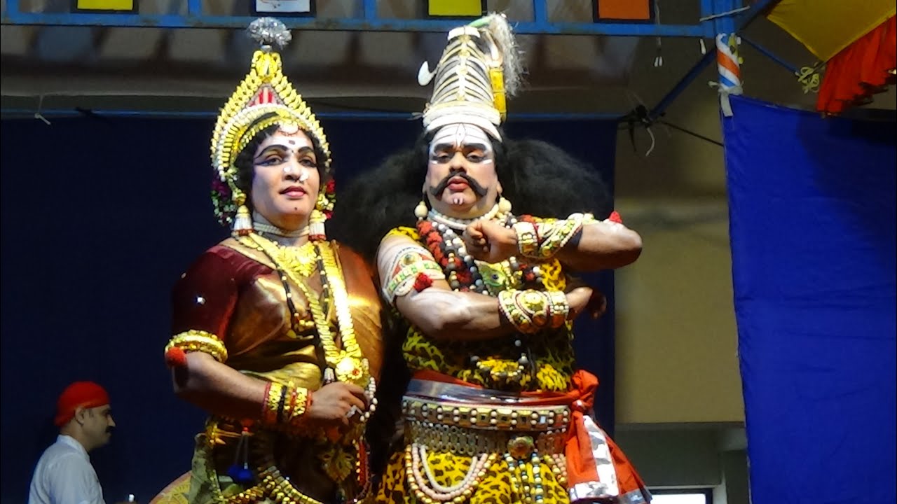 Yakshagana -- Daksha Yajna - 2 - Siribagilu - Permude - Karkala - YouTube