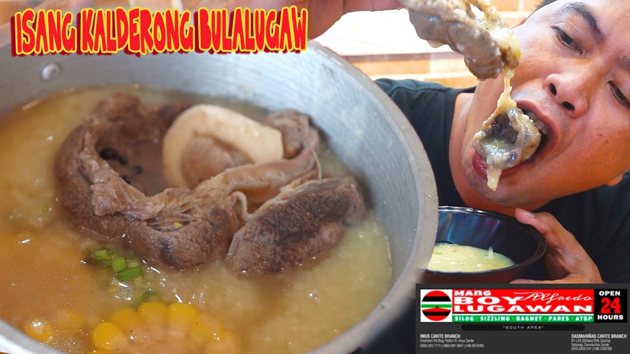 ISANG KALDERONG LUGAW | BULALUGAW | MANG BOY ALFREDO LUGAWAN - YouTube