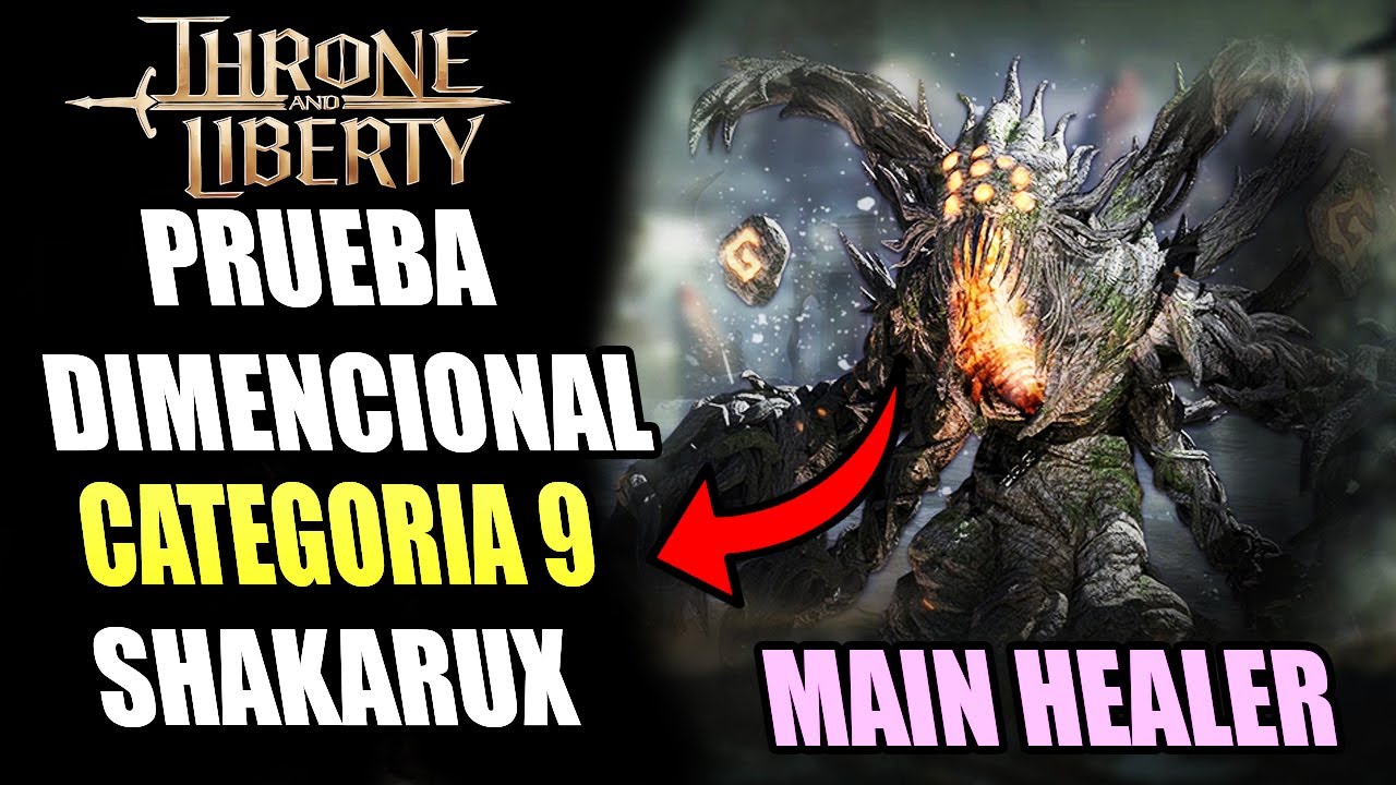 SHAKARUX CATEGORIA 9 SUPER DIFICIL! 😡- THRONE AND LIBERTY - YouTube