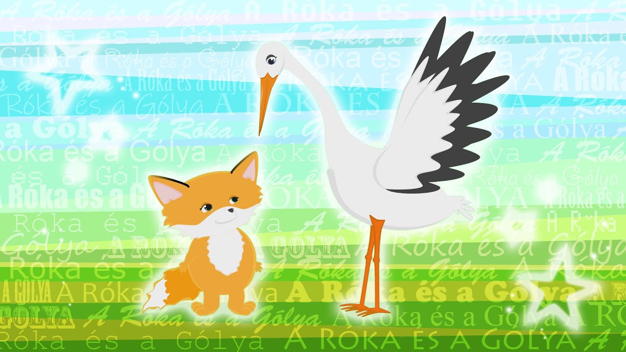 A Róka és a Gólya | MINI MESE | HD - YouTube