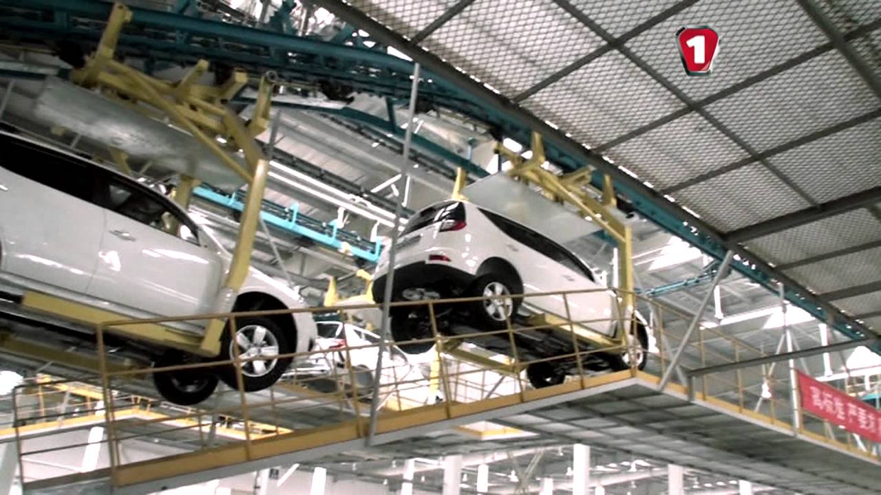 Geely Plant. Geely at Beijing Motor Show 2012. Part 2 - YouTube