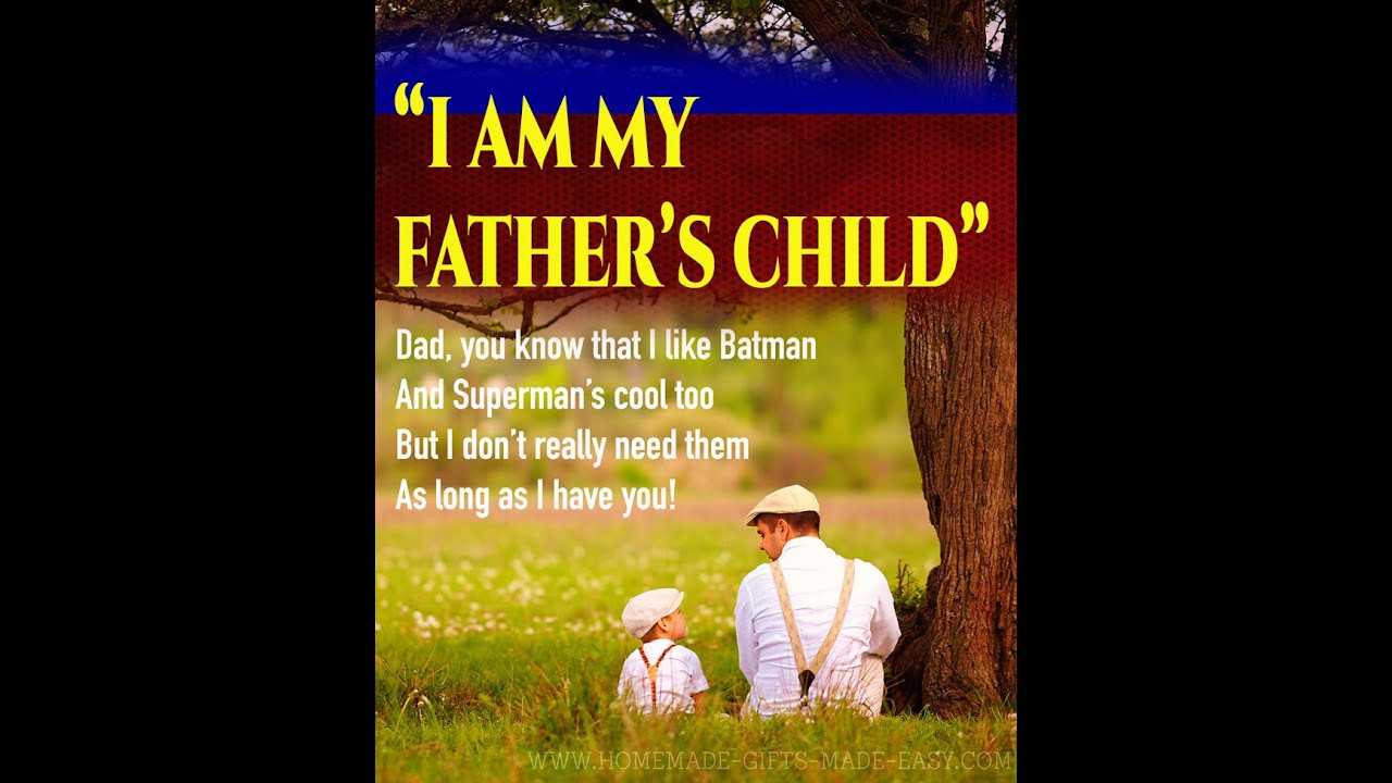 I AM MY FATHERS CHILD By: Memo Perez - YouTube