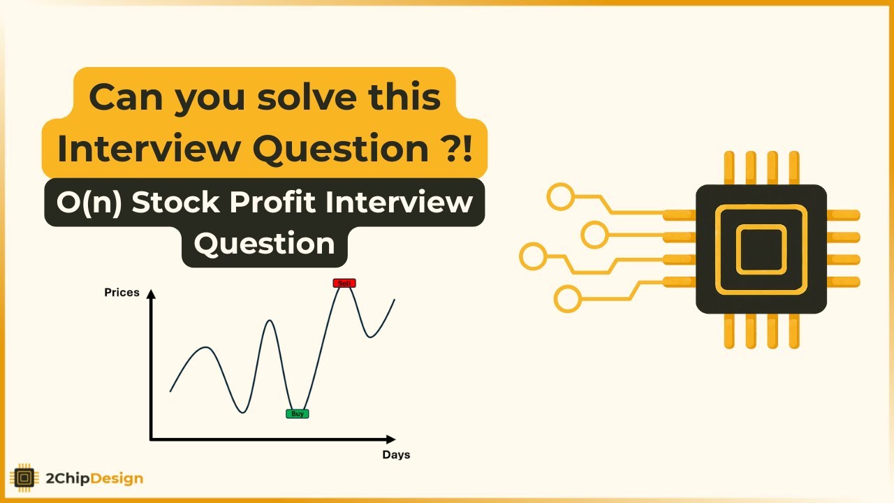 Max Profit from Stock Prices – Optimal O(n) Solution Explained (Coding ...