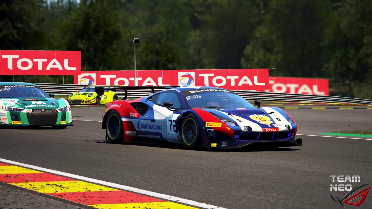 Assetto Corsa Competizione Ferrari 488 GT3 SMP Racing Sur SPA ...