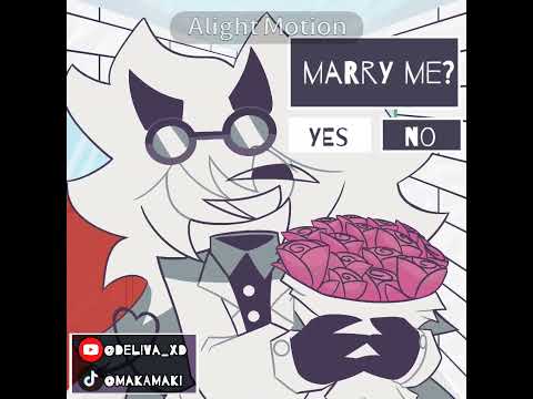 Edward:Hey Zip, will you marry me?🌹 | Cr:@yuan_909 | #animation #tweening #fpy #viral #zip #edward