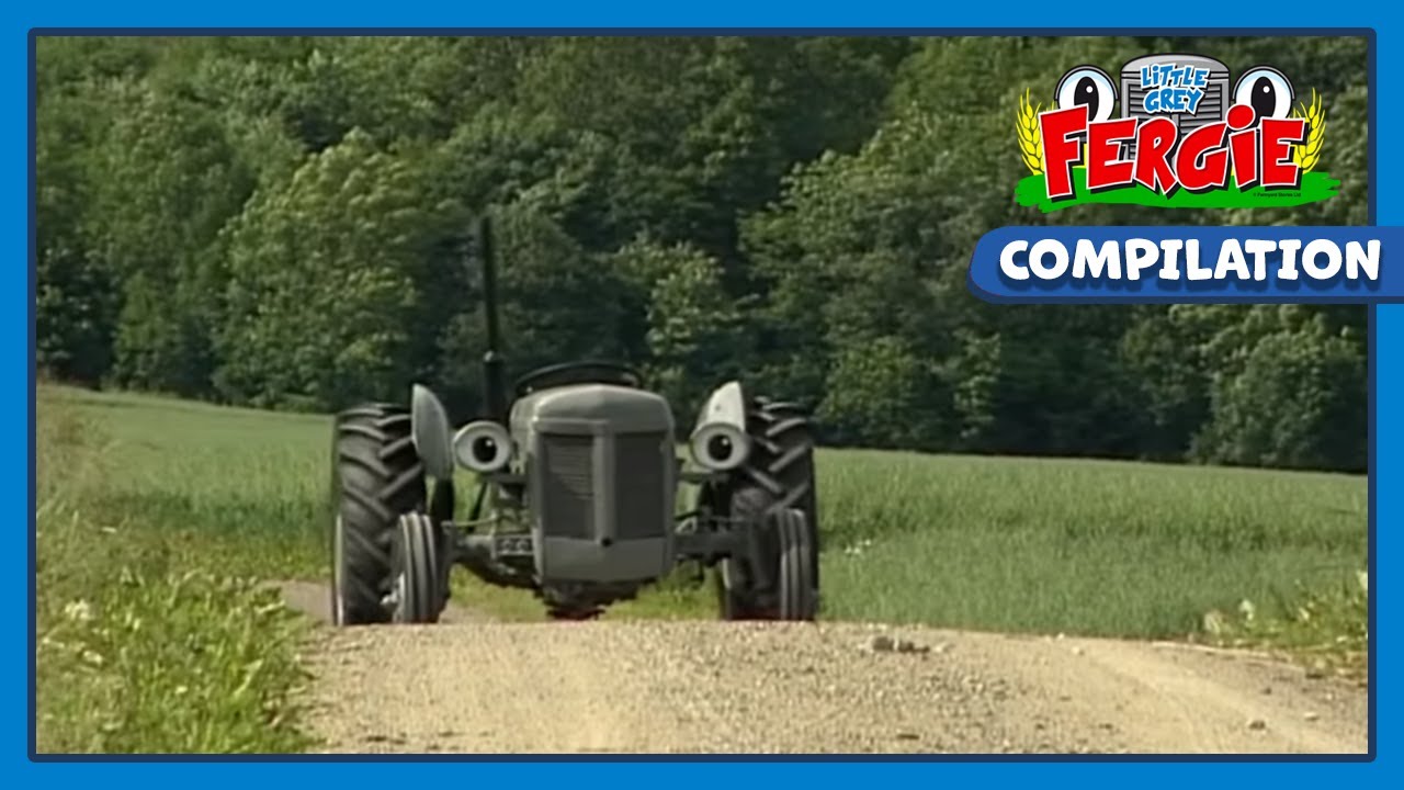 Around the Farm with Fergie 👨‍🌾 (Nursery Rhyme 🎵🔊) 🚜 Little Grey Fergie ...