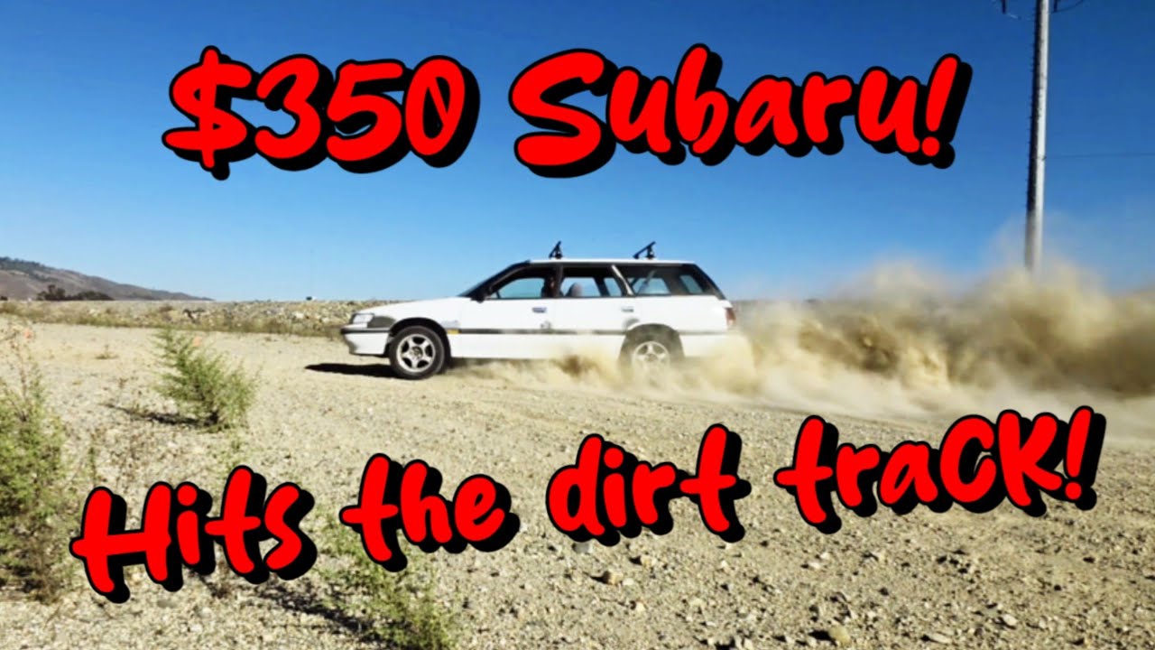Part 3 - Epic Rally Test on Dirt Track! 🏁💨 Subaru Legacy Rally Build ...