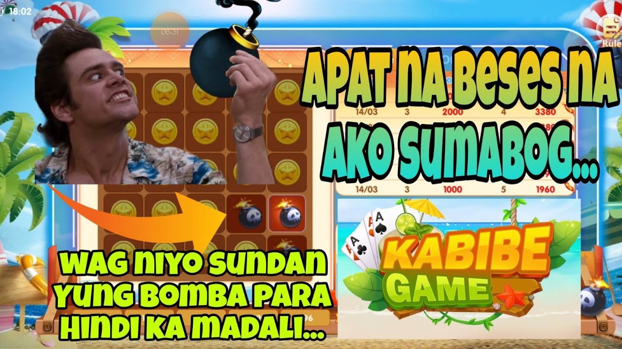 kabibe game || apat na beses Ako na bomba || mines game tricks || - YouTube