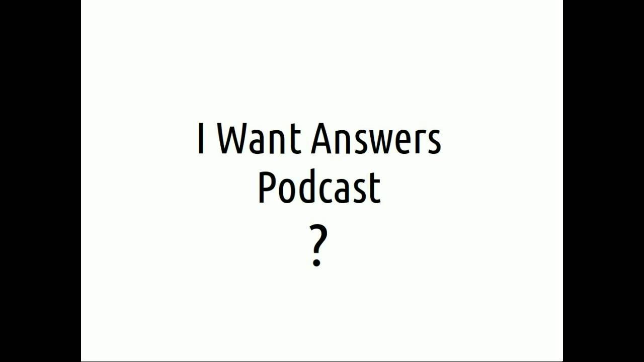 I Want Answers Podcast Outro Music - YouTube