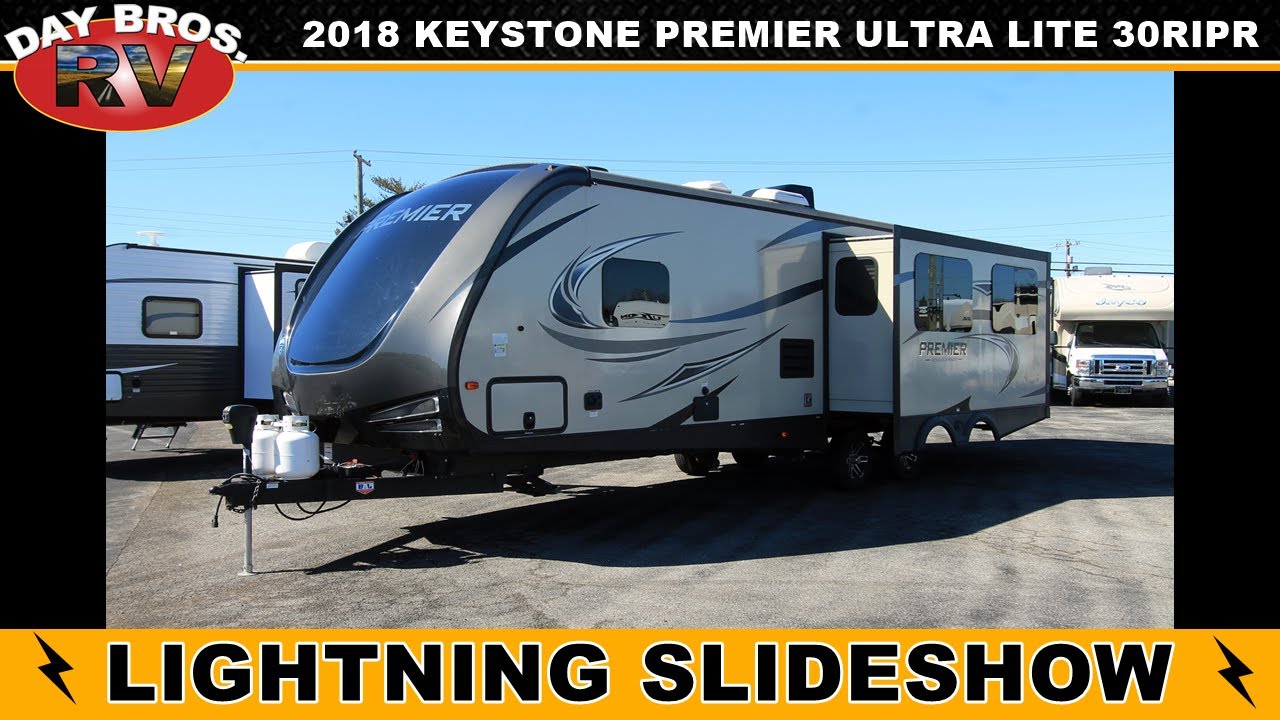2018 Keystone RV Bullet Premier Ultra Lite 30RIPR Slideshow Video - YouTube