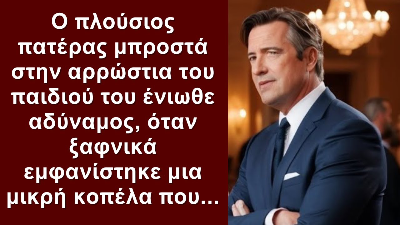 Ο πλούσιος πατέρας είχε χάσει κάθε ελπίδα για το άρρωστο παιδί του, όλα ...