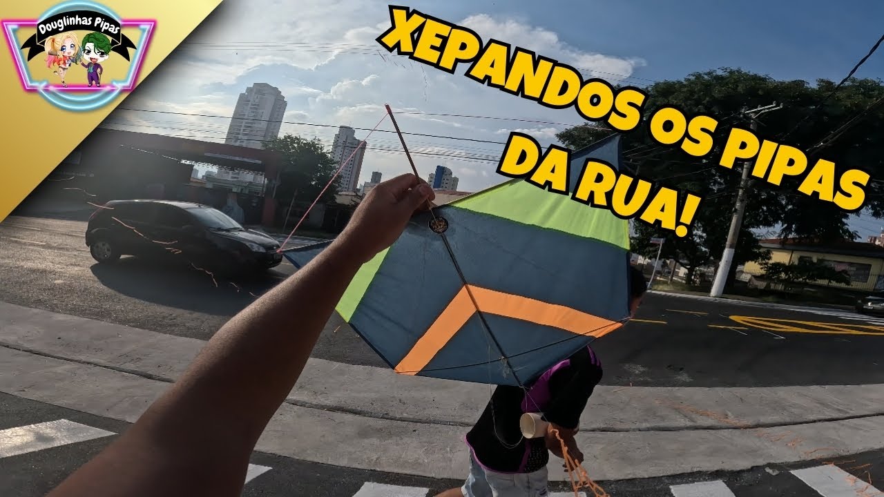 XEPANDOS OS PIPAS DA RUA, AS PIPAS FICAVAM JOGADAS NAS ÁRVORES! - YouTube