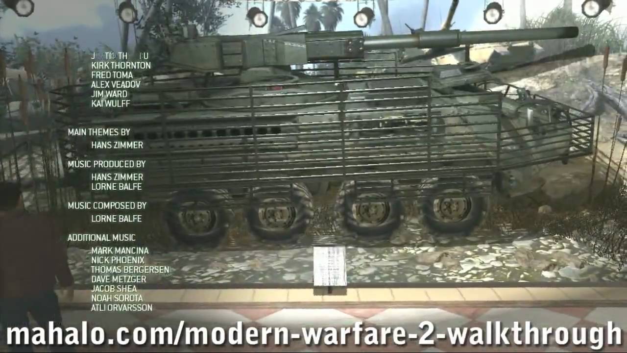 Call of Duty: Modern Warfare 2 Walkthrough - The Ending Credits HD ...