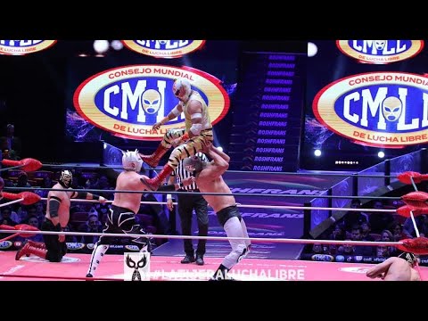 Reporte CMLL: Retro, Bengala y Leono acaban con Inquisidor, Sangre ...