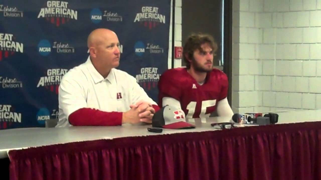 HSU HC Scott Maxfield and QB Kevin Rodgers Reflect on HSU's 45-21 Loss ...