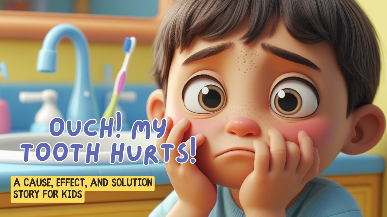 Ouch! My Tooth Hurts! | Cause, Effect, and Solution Story for Kids ...