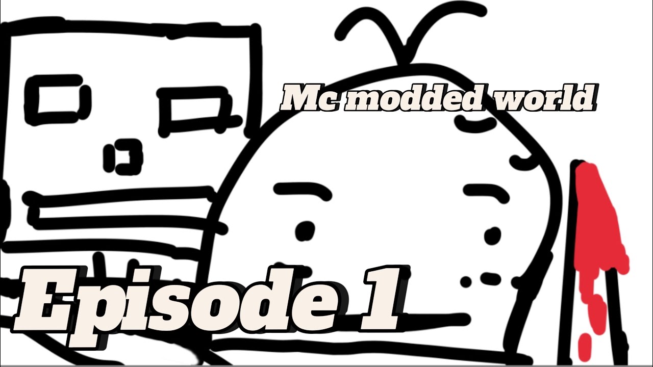 Minecraft modded world ep1 - YouTube