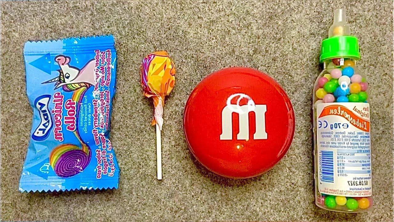 Funny Candy Sweets and Toys ASMR • Yummy Rainbow Candies Unpacking ...