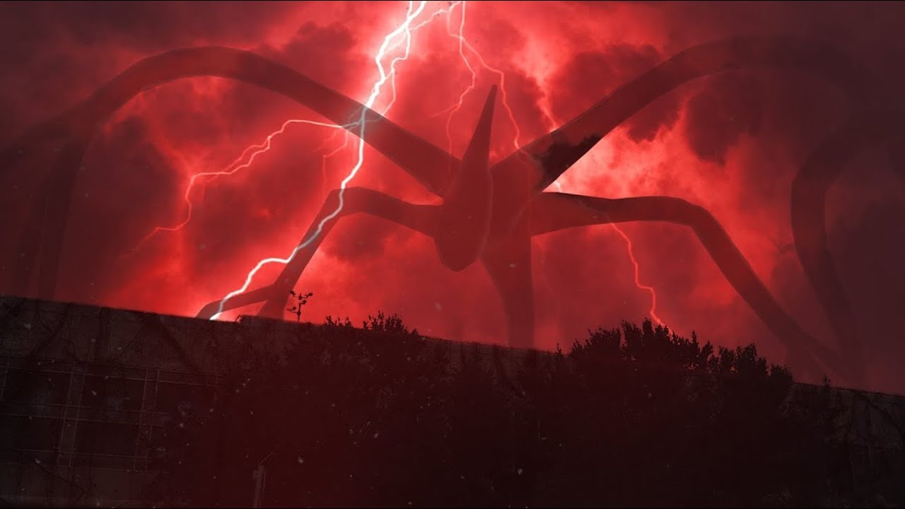 Stranger Things Shadow Monster Mind Flayer in the sae - YouTube