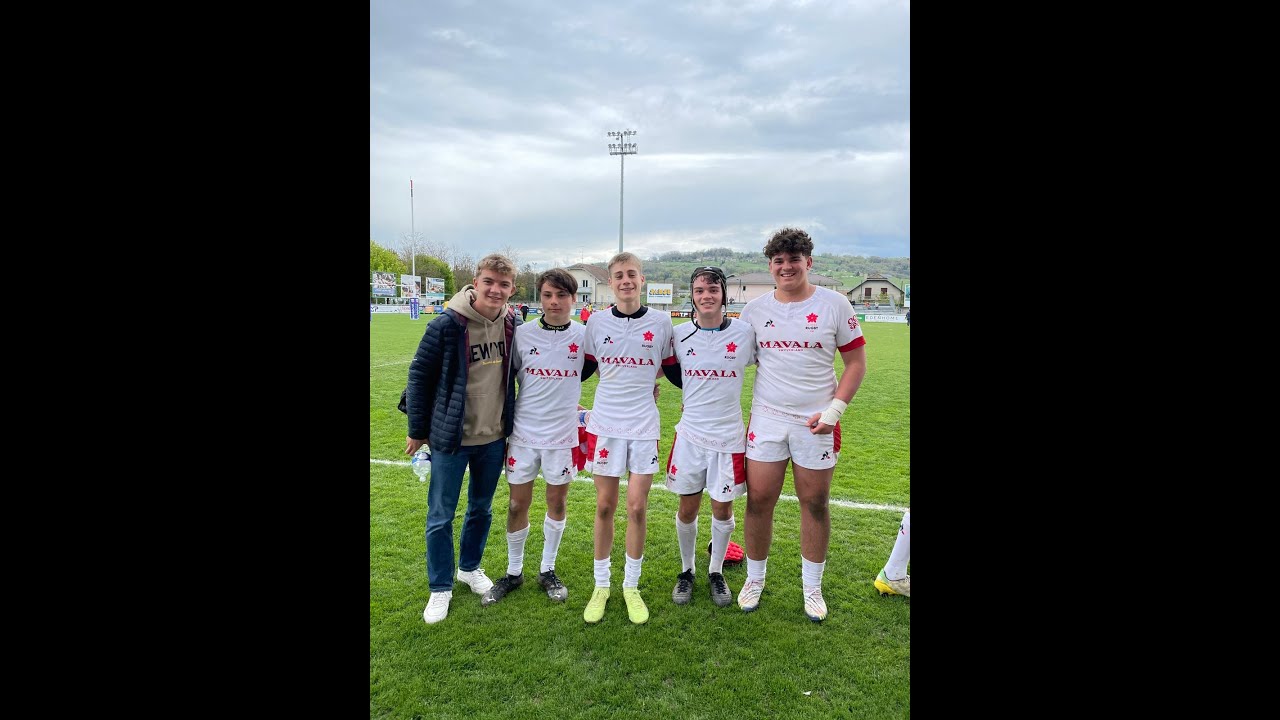U16 Rugby NATI vs Haute Savoie Rumilly - YouTube