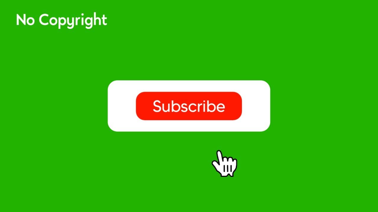 Subscribe Green Screen | Subscribe Intro | subscribe button | Chroma ...