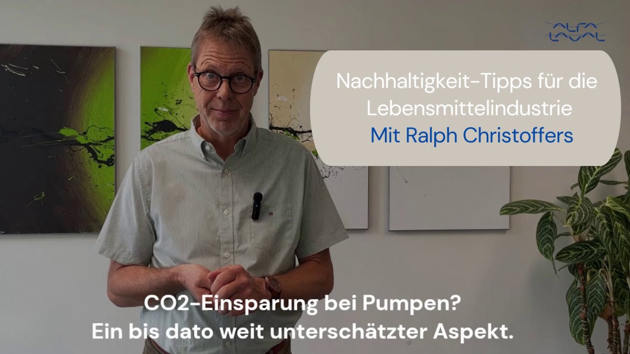 Nachhaltige Lebensmittelindustrie: CO2-Einsparungen bei Pumpen – ein ...