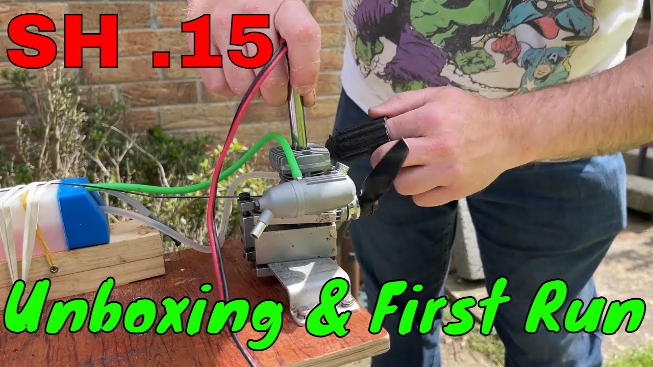SH .15 Unboxing and First Run Will it be a good one? SH Engines - YouTube