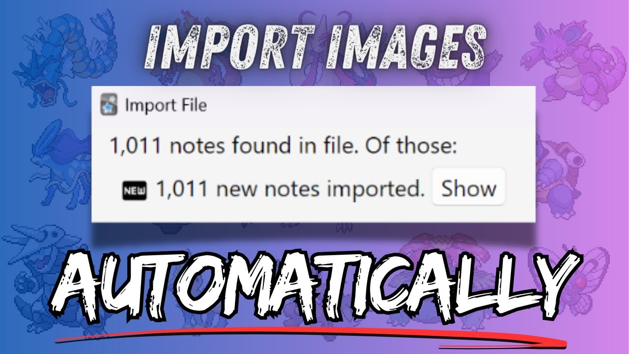 Stop copying and pasting images into your flashcards. - YouTube