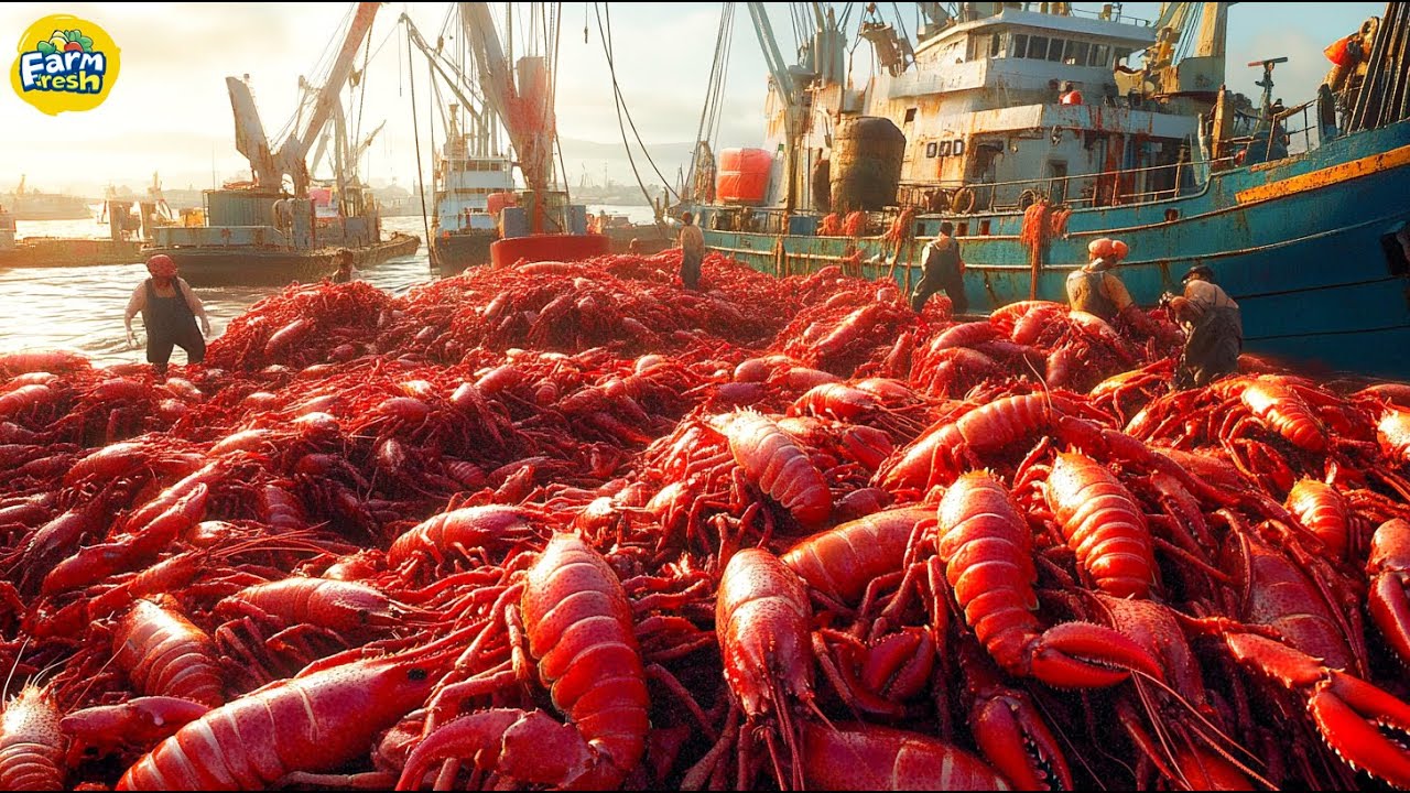 Thousands Of Tons Of Shrimp Are Farmed And Harvested By Americans To ...