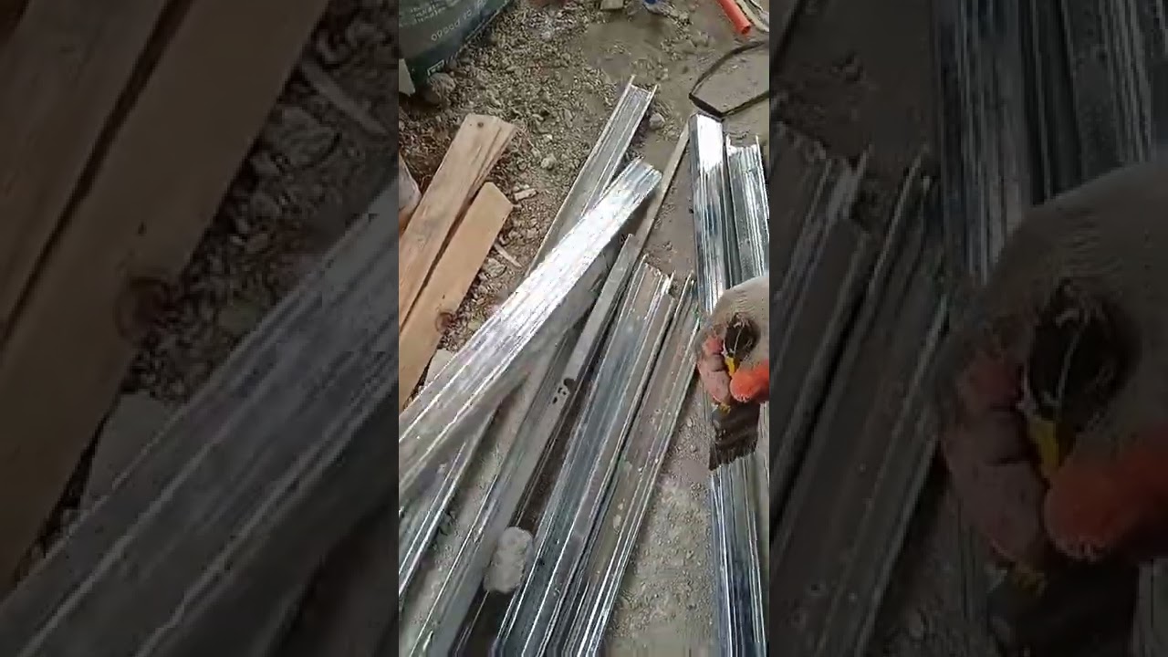 ⛑️Amazing Style non-Sticky dirty oil on metal parring👷‍♀️#construction# ...