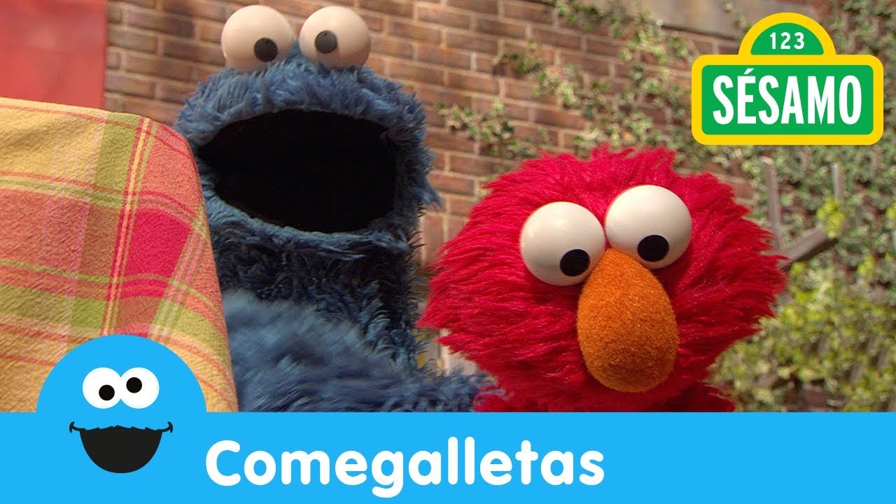 Plaza Sésamo: Comegalletas aprende a compartir - YouTube