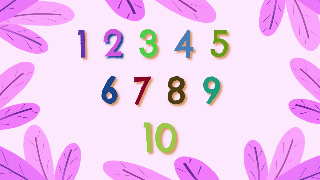 Count numbers 1 to 10 - 1 to 50 numbers song | big number song for ...