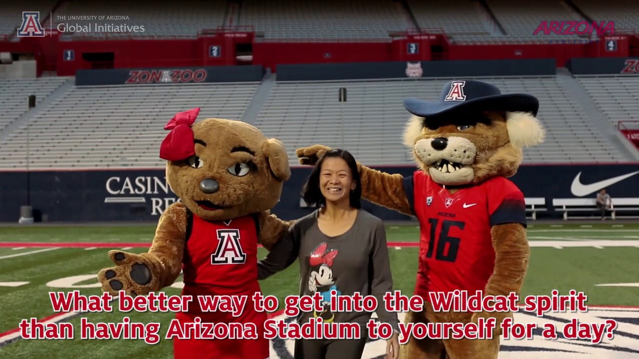 University of Arizona International Wildcat Pep Rally - YouTube