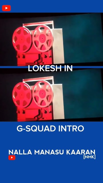 G-Squad Intro Of Lokeshkanagaraj /NMK - YouTube