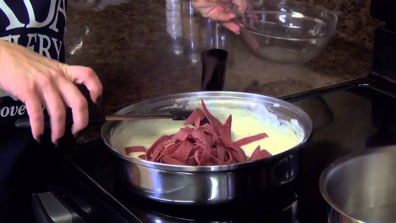 Chipped Beef with Poached Eggs Recipe | RadaCutlery.com - YouTube