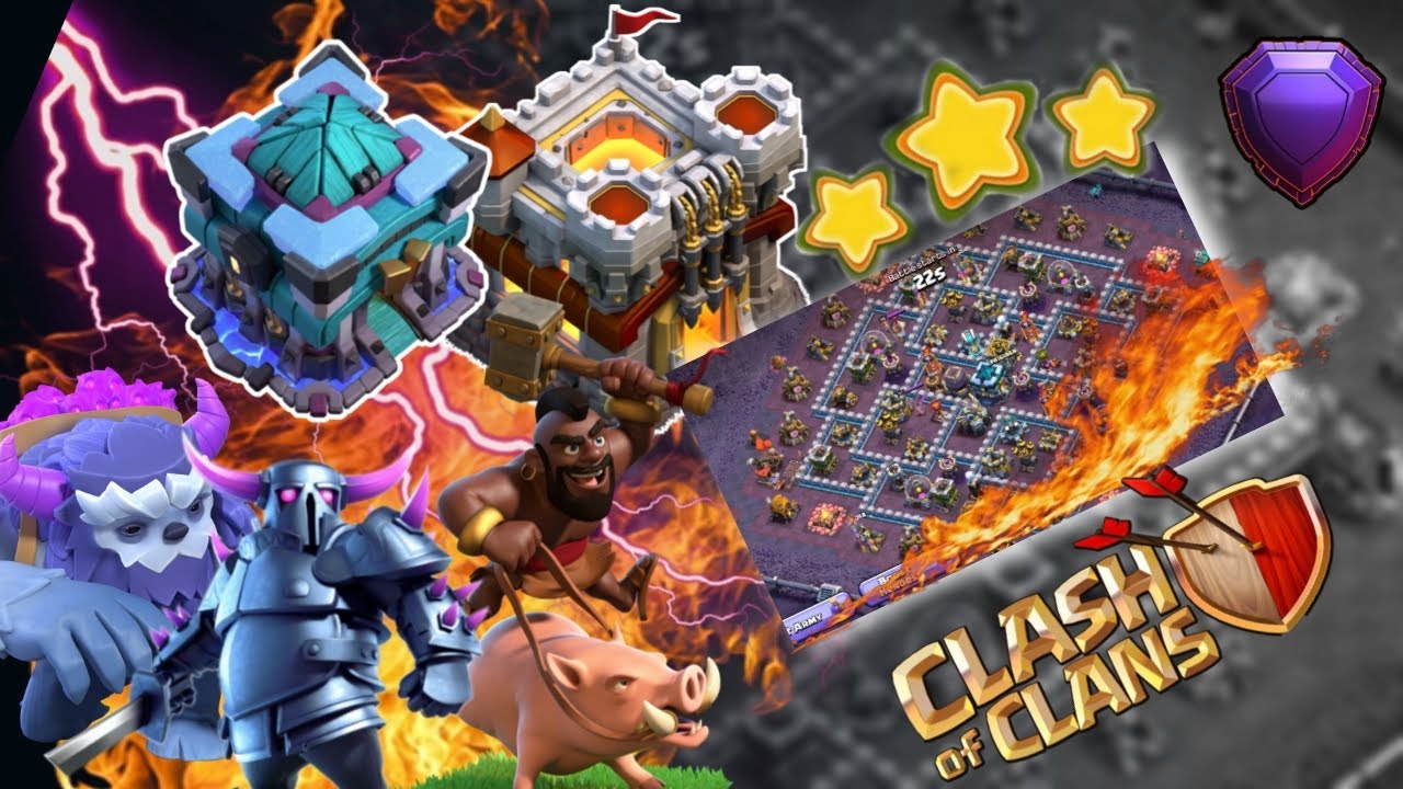 🔥 Clash of Clans LIVE: TH8-TH15 Ground Spam Attack Strategies! 🔥 - YouTube