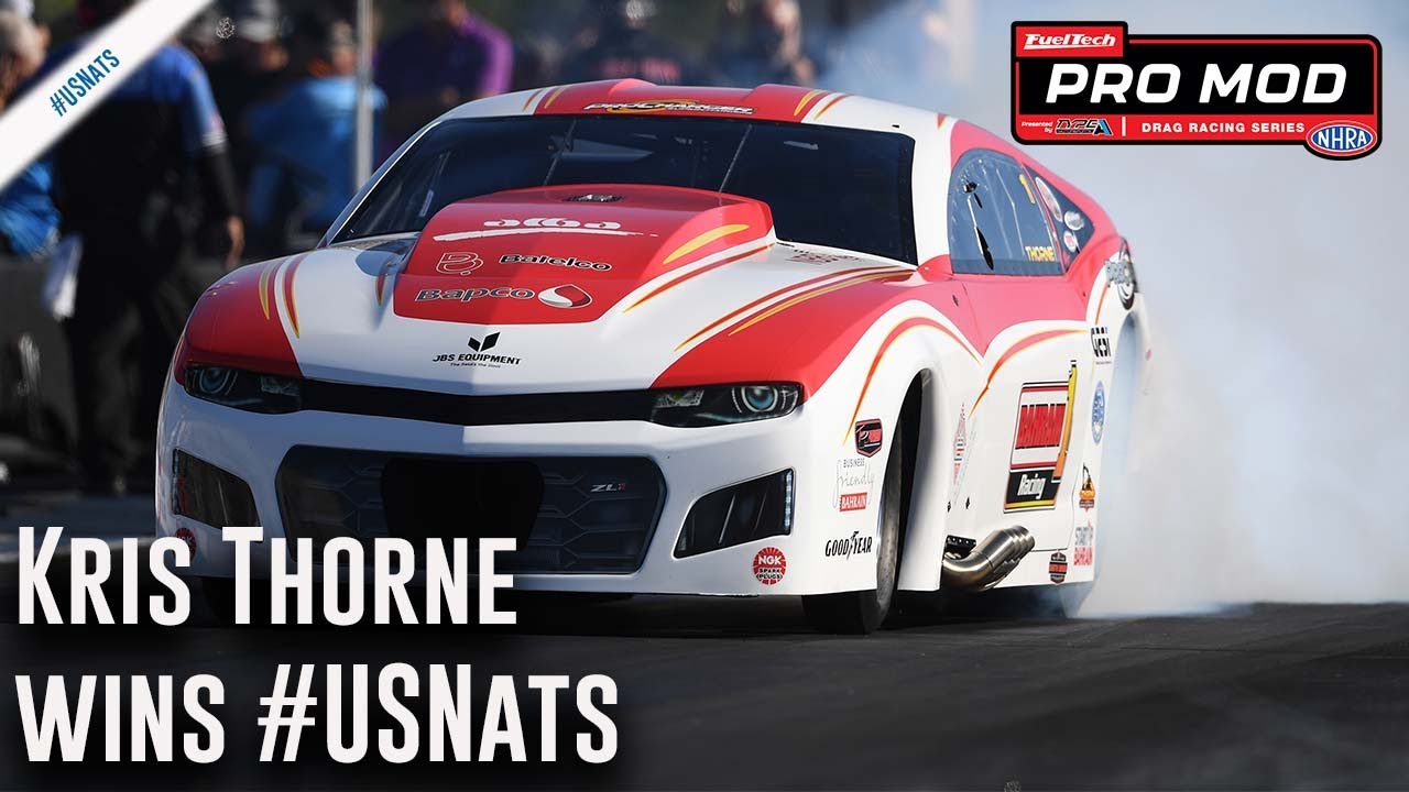 Kris Thorne wins Pro Mod at the Dodge Power Brokers U.S. Nationals ...
