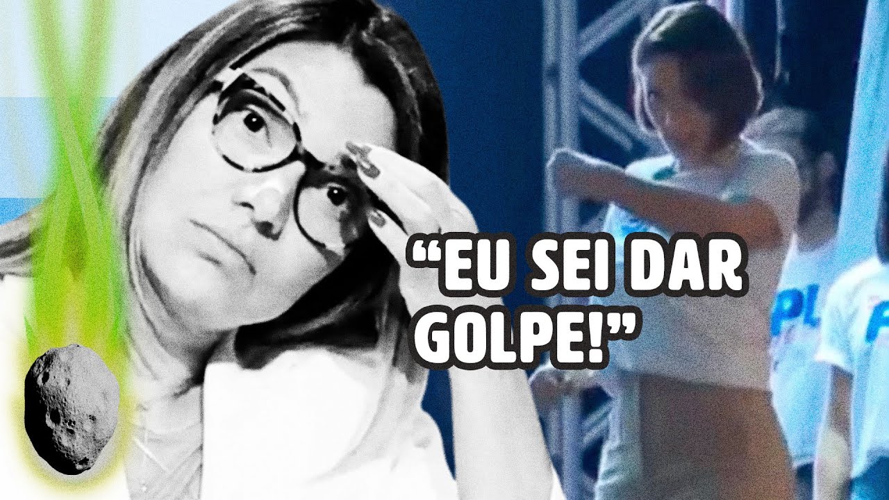 MICHELLE MANDA INDIRETA PARA JANJA E DÁ SOCOS NO AR - YouTube