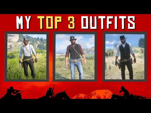 My Top 3 Arthur Morgan Outfits in RDR2