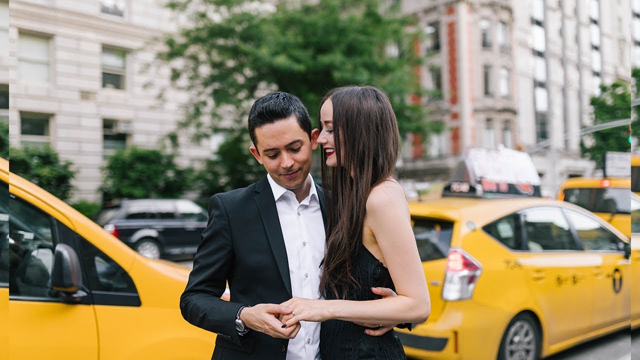 NYC Glam Couple Photoshoot | Behind the Scenes - YouTube