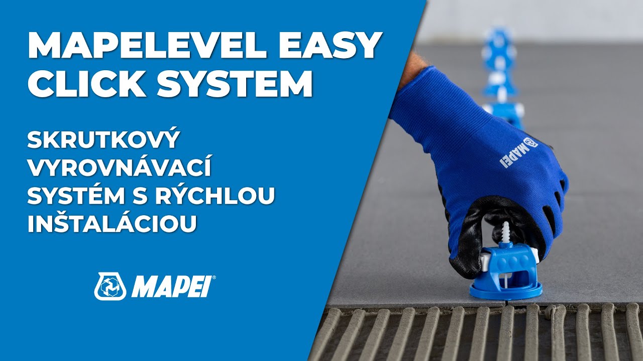 MAPEI │ MAPELEVEL EASY CLICK SYSTEM - Skrutkový vyrovnávací "click ...