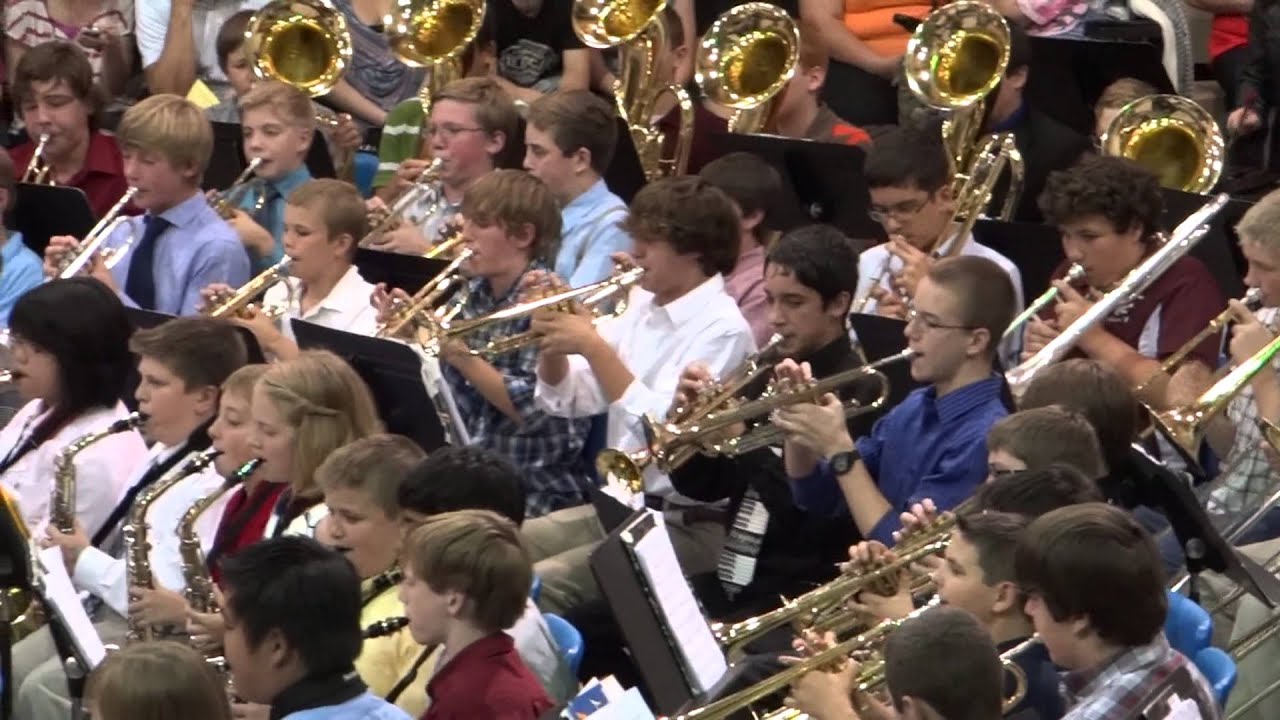 WHJHS 7th Grade Band 02 - YouTube